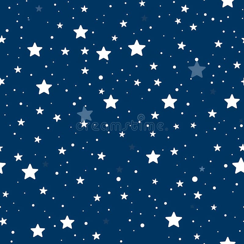 A Vibrant Star Pattern Ideal for Fabric, Gift Wrap, Wallpaper, Adding a ...