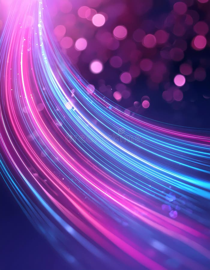 Neon Flow stock illustration. Illustration of bokehfilled - 320254743