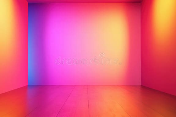 Vibrant Studio Background Showcasing a Colorful Splash of Light for ...
