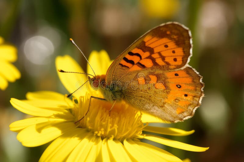 Vibrant Summer Butterfly. Generate Ai Stock Image - Image of butterfly ...