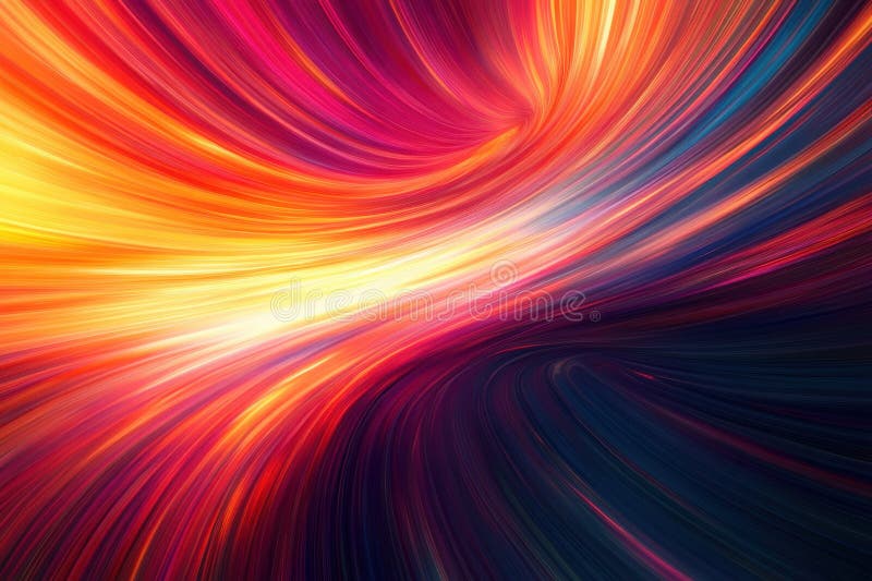 Vibrant Swirl of Colors Creates a Dynamic Abstract Visual Experience in ...