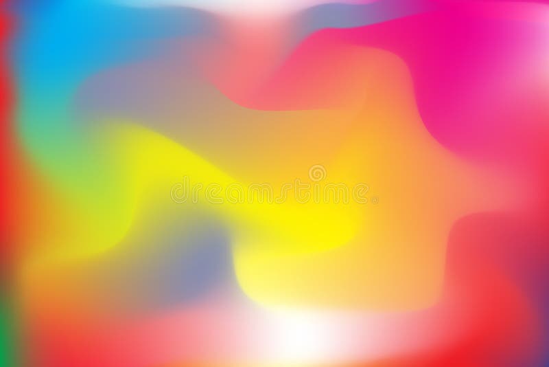 Vibrant Swirl Gradient Background. Abstract Color Wave EPS Vector Stock ...