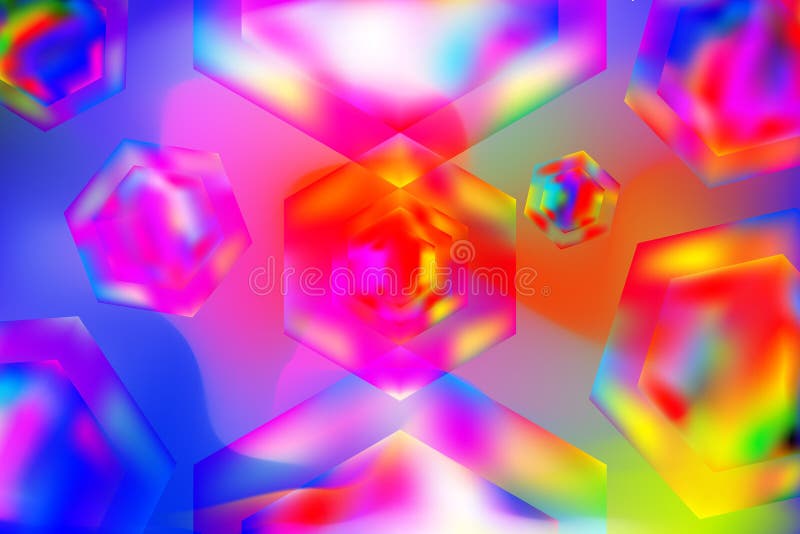Vibrant Swirl Gradient Background. Abstract Color Wave EPS Vector Stock ...