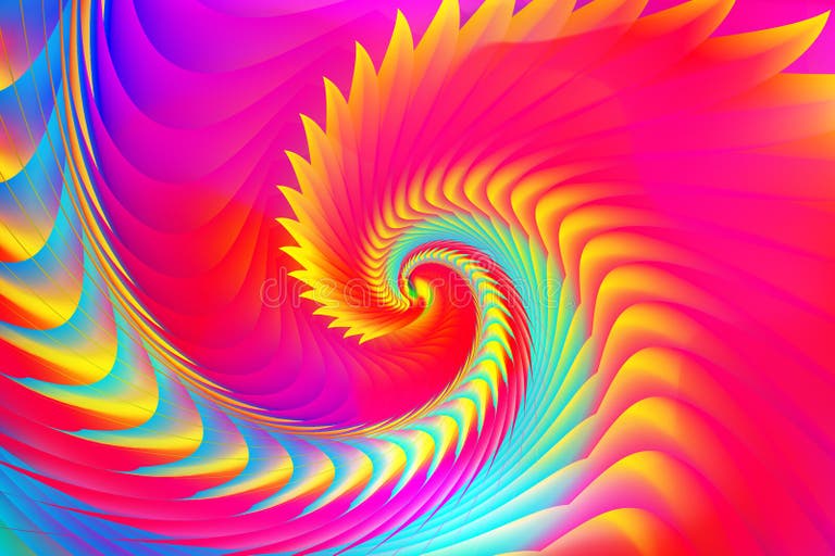 Vibrant Swirl Gradient Background. Abstract Color Wave EPS Vector Stock ...