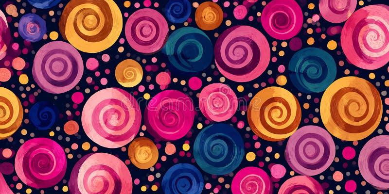 Vibrant Swirl of Colors in Abstract Paint Artwork for Creative ...