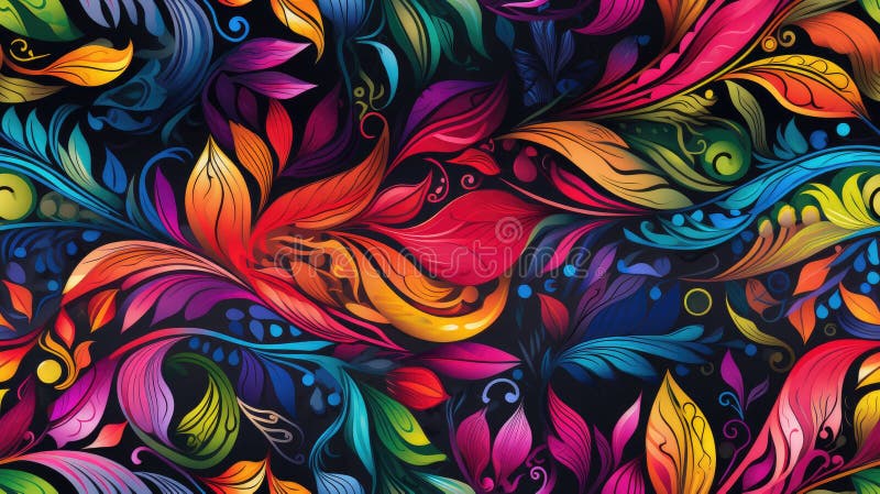 A Vibrant Symphony of Colors, Each Eagerly Awaiting Direction. the ...