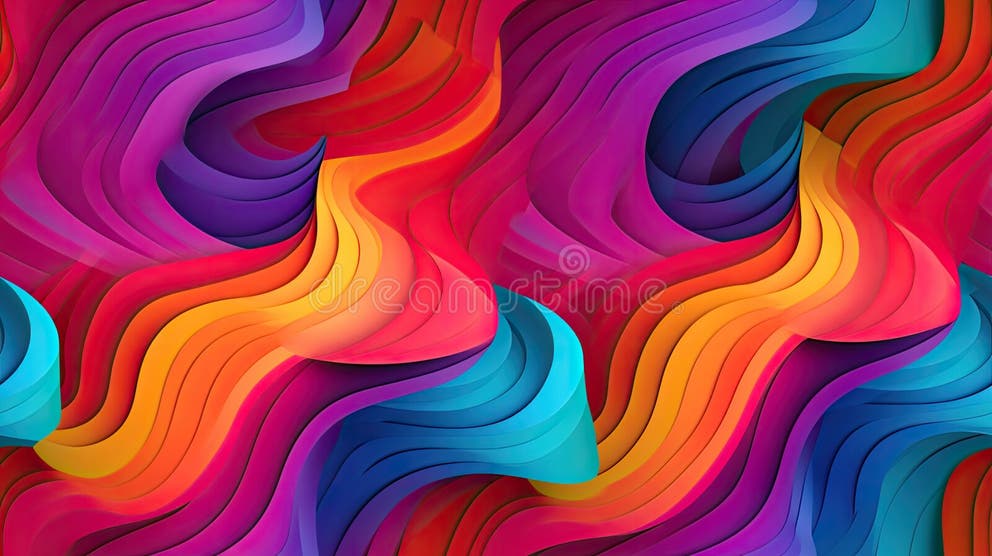 A Vibrant Symphony of Colors, Each Eagerly Awaiting Direction. the ...