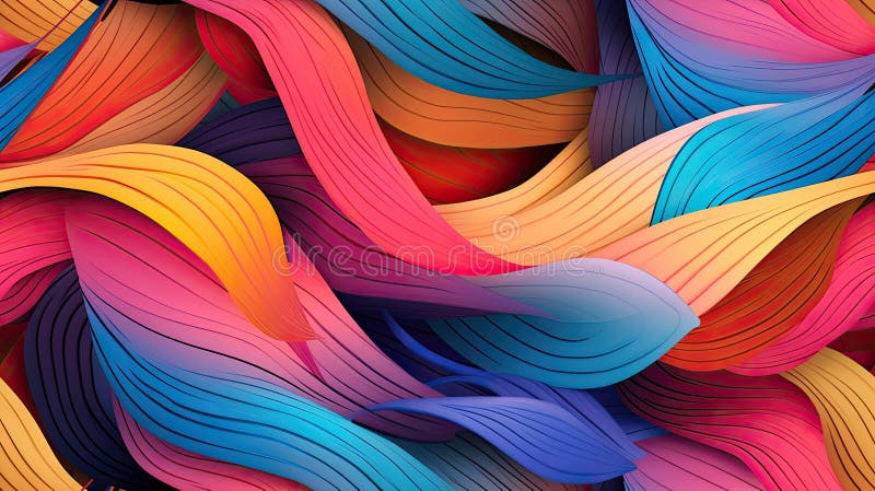 A Vibrant Symphony of Colors, Each Eagerly Awaiting Direction. the ...