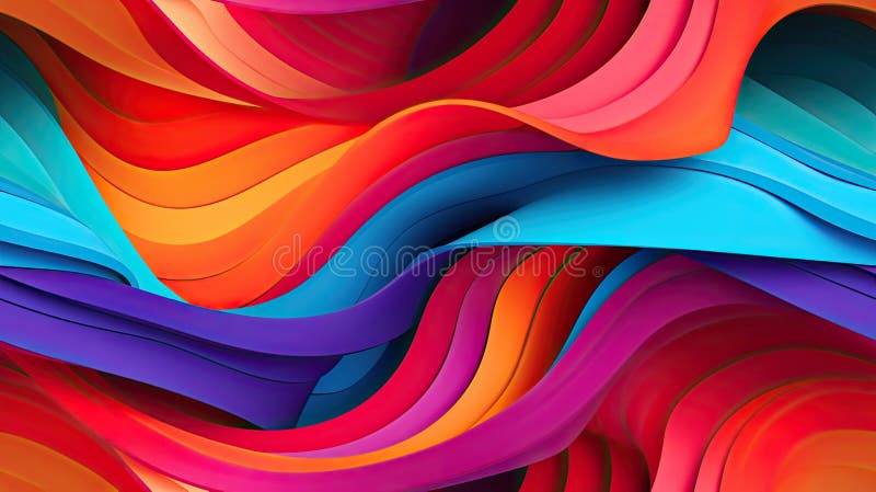 A Vibrant Symphony of Colors, Each Eagerly Awaiting Direction. the ...