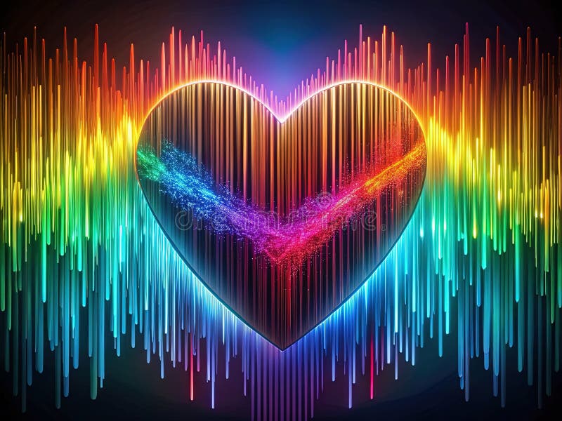 A Vibrant Symphony of Sound Visualizing Harmony Love and Connection ...