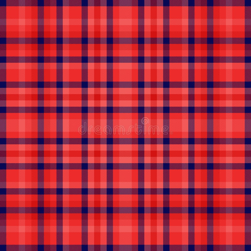 Vibrant Tartan Pattern in Shades of Red and Blue. Classic Design Ideal ...