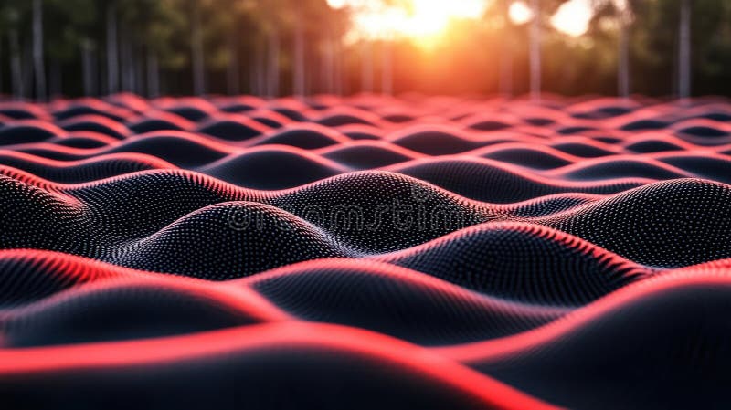 Vibrant Techno Waves. Experience the Futuristic Flow of Dynamic Wave ...