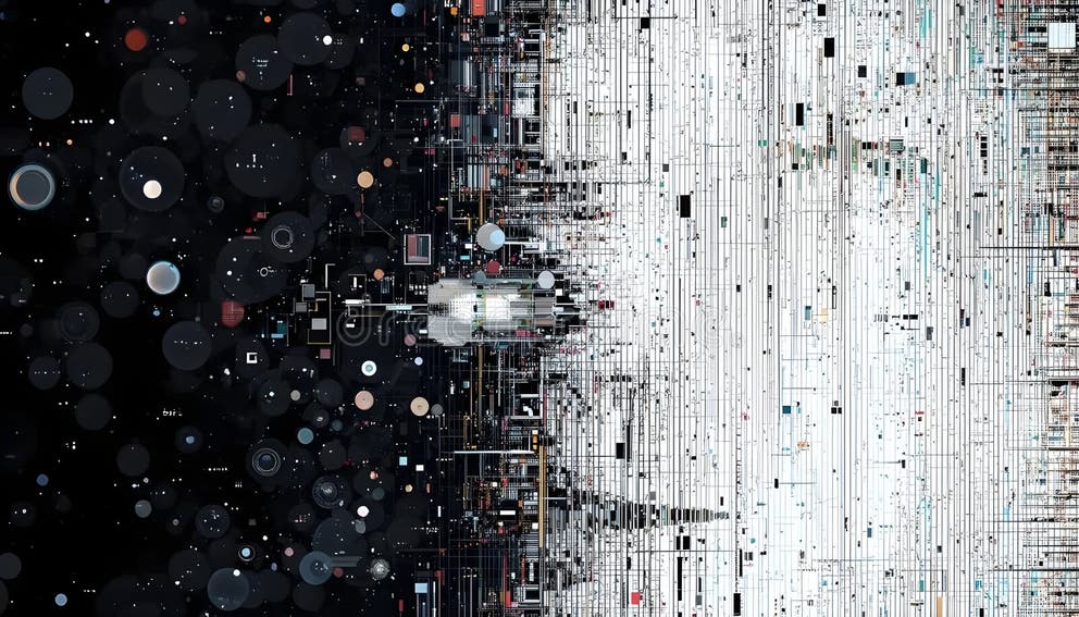 "Vibrant Test Screen Glitch Texture – Digital Abstract Distorted ...