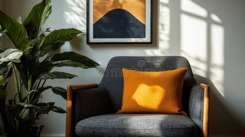 Textile Art Display, Vibrant Textile Collage Showcased in a Cozy Studio ...