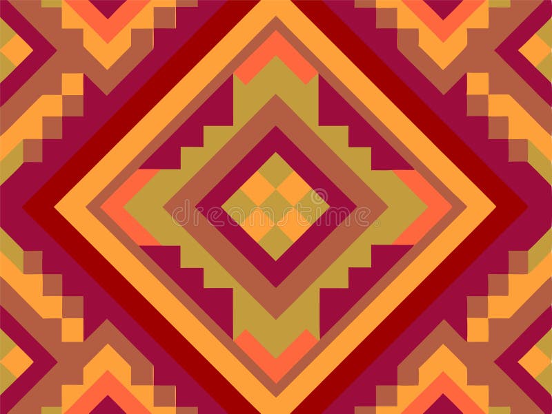 Vibrant Textile Design Intricate Geometric Patterns for a Modern ...