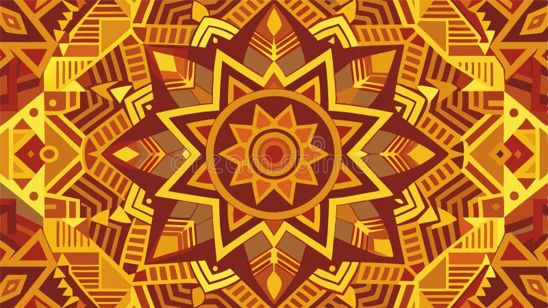 Vibrant Textile Design Intricate Geometric Patterns for a Modern ...