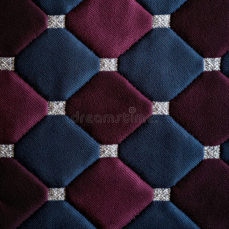 Vibrant Textile Pattern with Interlocking Geometric Shapes Stock ...