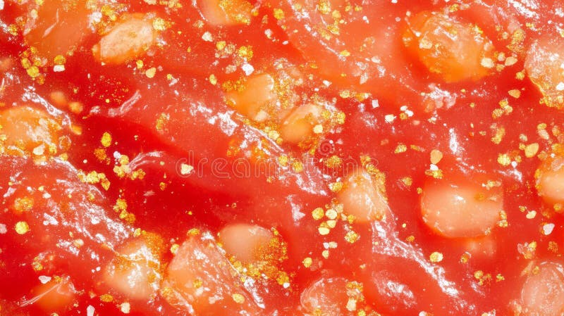 Vibrant Texture of Ketchup and Spices for Culinary Backgrounds and ...