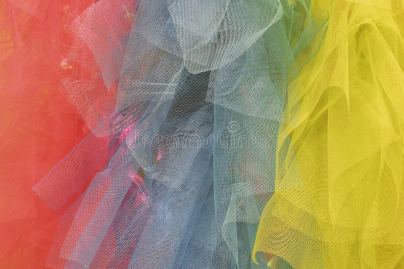Vibrant Textured Net Fabric: Pretty Fabric with Different Colors and ...
