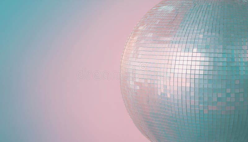 3D Render of an Abstract Geometric Sphere with a Mosaic Tile Pattern ...