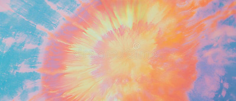 Vibrant Tie-dye Patterns Creating Swirling Textures with Bright Colors ...