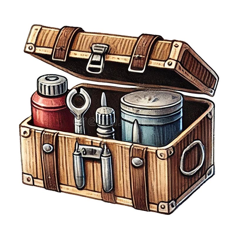 A Vibrant Toolbox Filled with Essential Tools for Every DIY Project ...