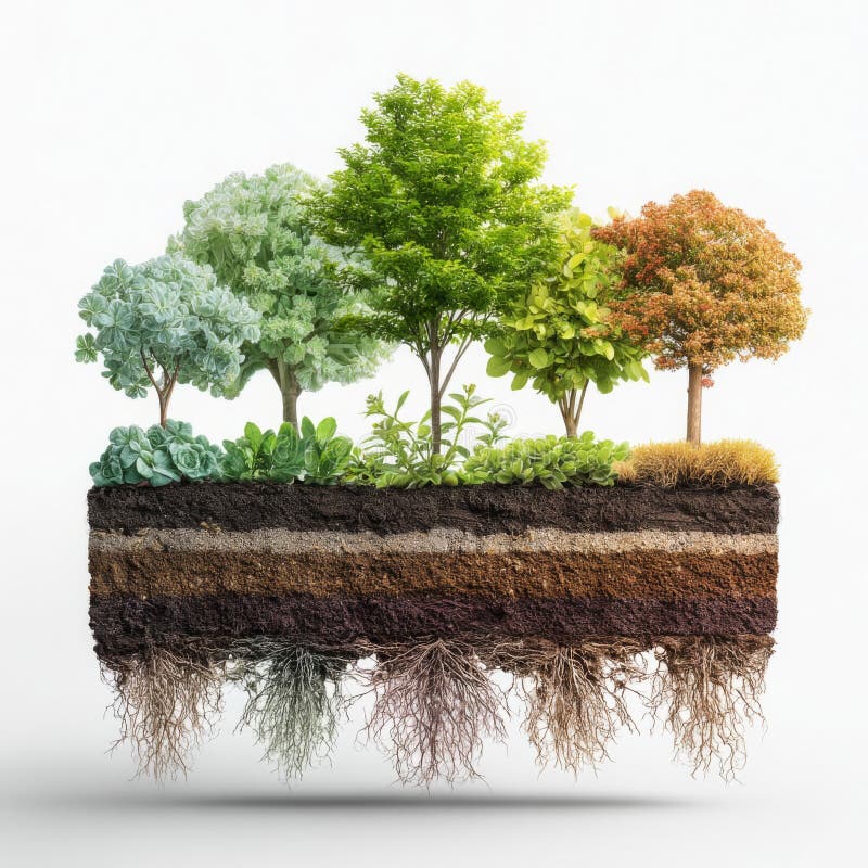 Layered Soil Cross Stock Illustrations – 325 Layered Soil Cross Stock Illustrations, Vectors ...