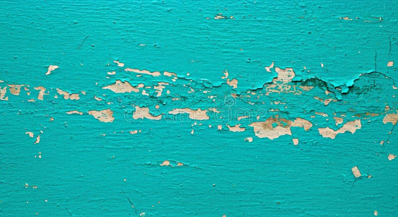 Vibrant Turquoise Blue Painted Surface Background Showcasing Subtle ...