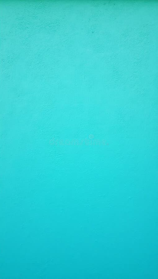 Vibrant Turquoise Stucco Wall with Textured Surface and Small Cracks ...