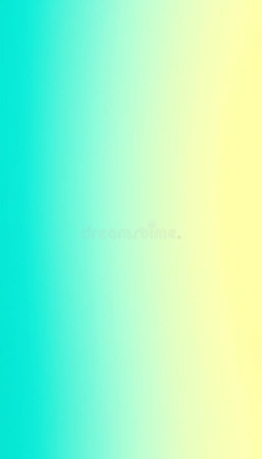 A Vibrant Turquoise and Yellow Gradient Background Offers a Summery ...