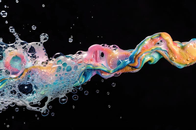 A Vibrant, Underwater Object is Shown Up Close Stock Image - Image of ...