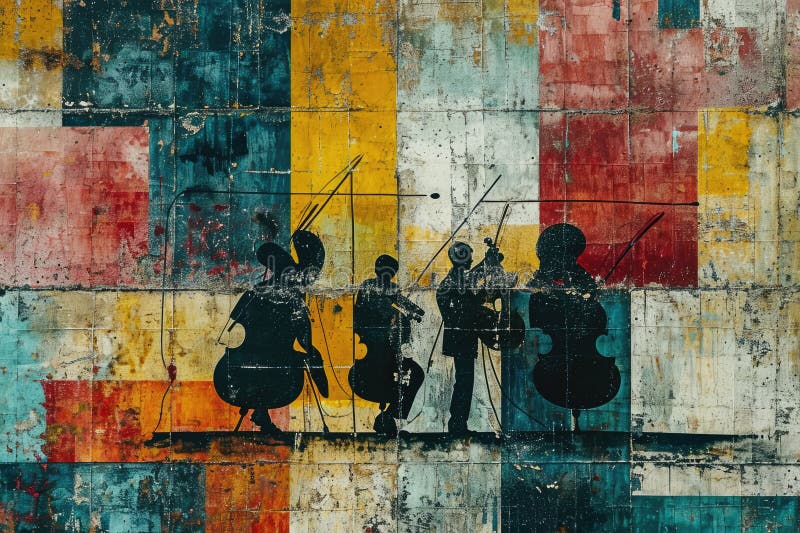 Vibrant Urban Symphony stock photo. Image of melody - 303583548