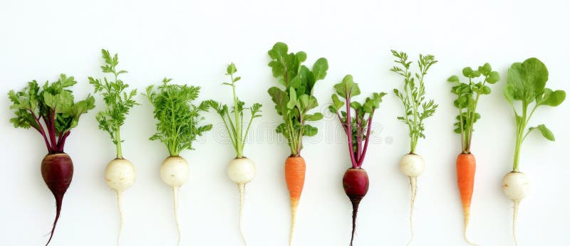 The Vibrant Variety Showcases an Array of Colorful and Fresh Root ...