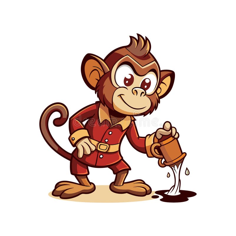 Hydrated Monkey Stock Illustrations – 7 Hydrated Monkey Stock ...