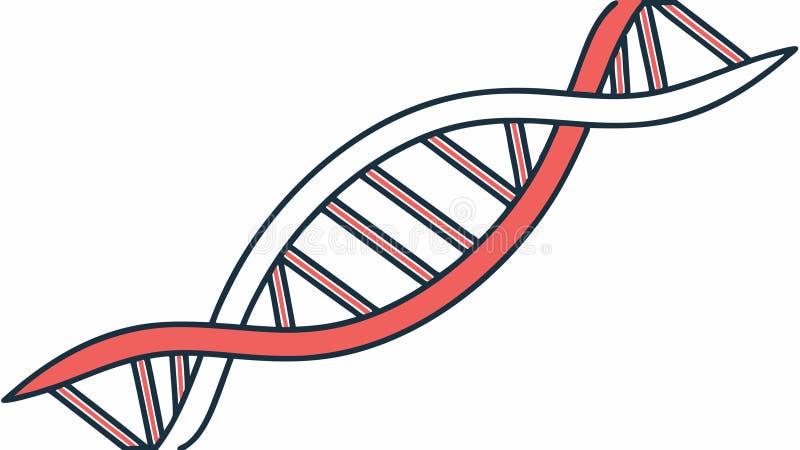 Dynamic DNA Double Helix Structure, Genetics and Biology Concept ...