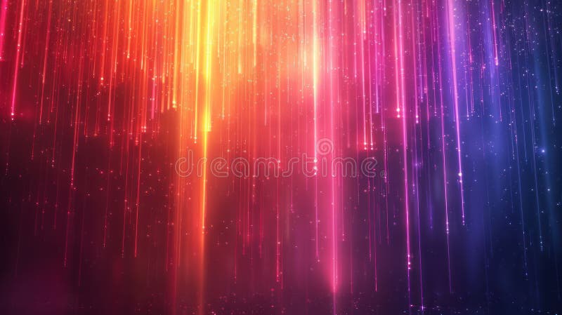 Vibrant Vertical Animation: Colorful Seamless Loop Background Design ...