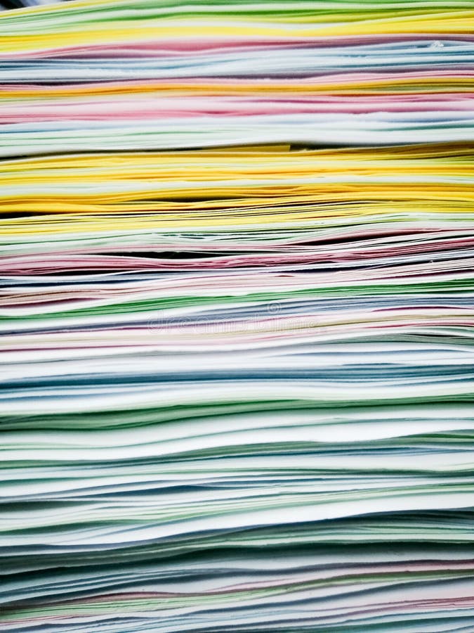 Colorful Overlapping Papers Background Stock Photos - Free & Royalty ...