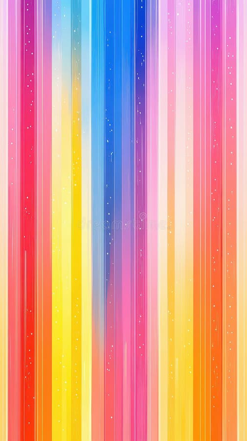 Vibrant Vertical Gradient of Colorful Light Streaks with Abstract ...