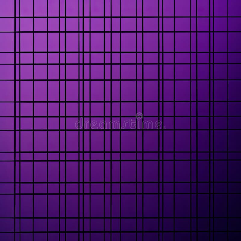Vibrant Violet Grid Pattern with Modern Minimalist Style Stock ...