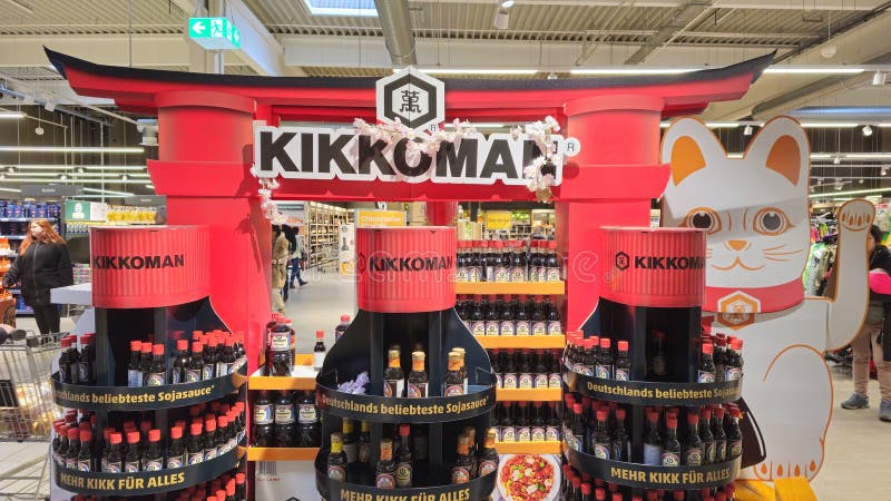 And Visually Appealing Drink Display in a Store Editorial Stock Photo ...