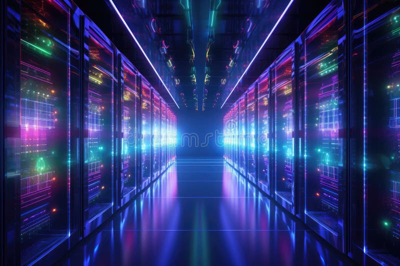 A Vibrant and Visually Stunning Hallway Filled with an Array of ...