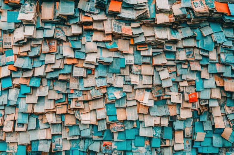 Overlapping Books Stock Illustrations – 347 Overlapping Books Stock ...