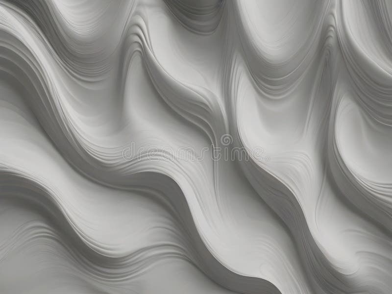 A Vibrant Wallpaper Featuring Gray Color Pattern Abstract Waves, AI ...