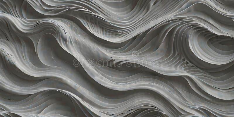 A Vibrant Wallpaper Featuring White Colors Pattern Abstract Waves, AI ...