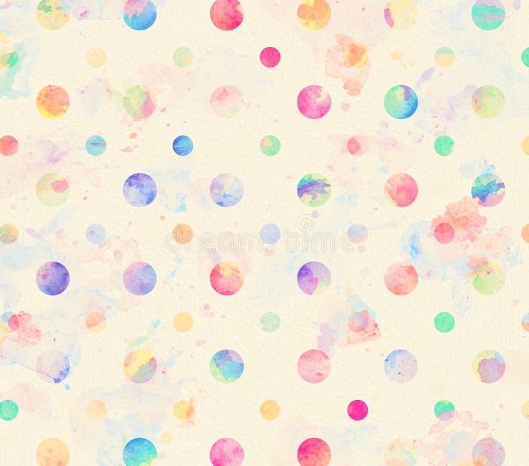 Watercolor Dots Pattern Background Texture Stock Illustrations – 64,237 ...