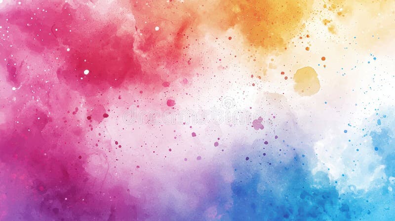 Vibrant Watercolor Splash Background with Subtle Texture Stock ...