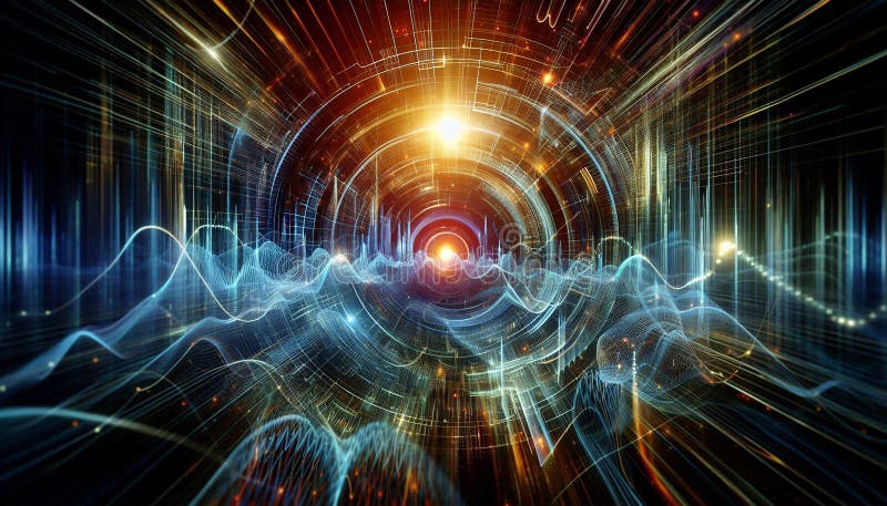 Swirl Waves Pulse Background Abstract Stock Illustrations – 369 Swirl ...