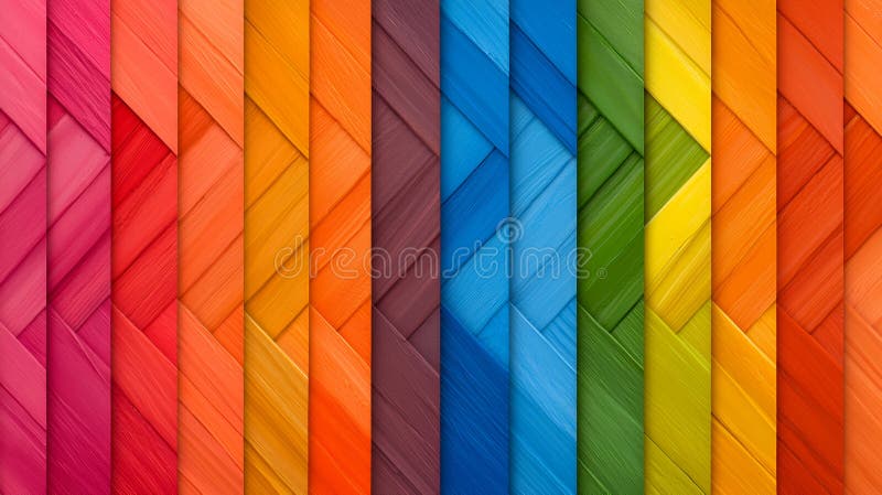 Colorful Wood Grain Background with Diagonal Stripes Pattern Stock ...