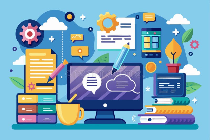 Vibrant Computer Script Visuals Stock Illustrations – 2 Vibrant Computer Script Visuals Stock ...