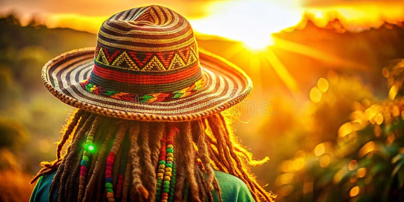 Intricate Woven Headwrap Embraces Cultural Identity and Spirituality a ...